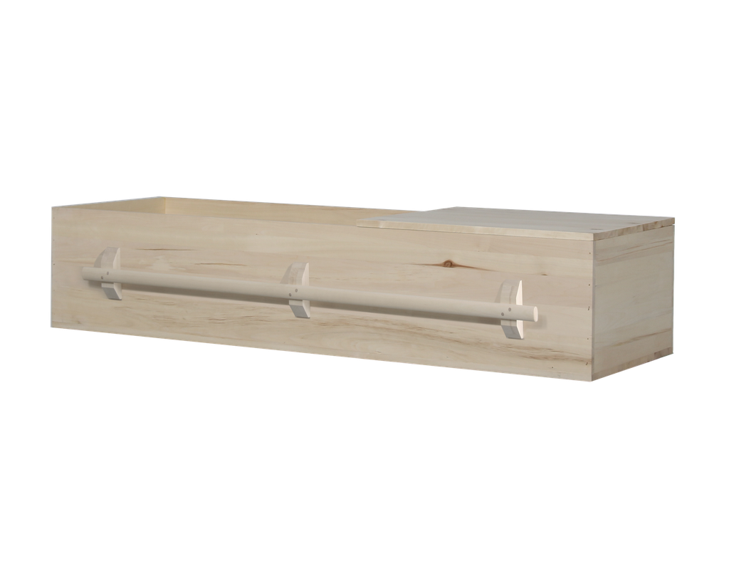 441 Orthodox Box Hardwood (w/Handles) | Thacker Caskets, Inc.